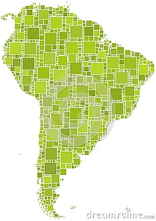 Map Of Latin America Royalty Free Stock Photo - Image: 9781095