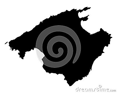 Map Of Mallorca Cartoon Vector | CartoonDealer.com #84113581