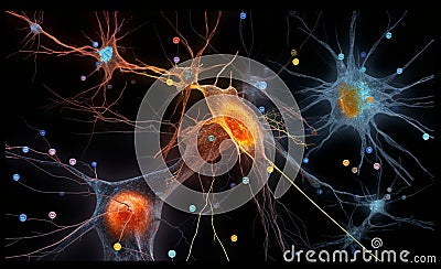 Map Neuronal Connections: Revealing Patterns And New Neurons. Stock ...