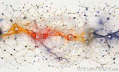 Map Neuronal Connections: Revealing Patterns And New Neurons. Stock ...