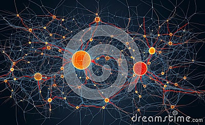 Map Neuronal Connections: Revealing Patterns And New Neurons. Stock ...