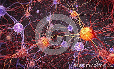 Map Neuronal Connections: Revealing Patterns And New Neurons. Stock ...