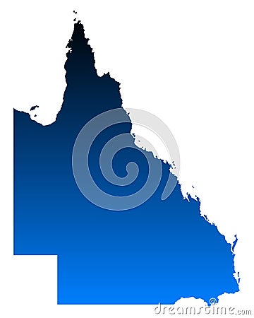 Map Of Queensland Vector Illustration | CartoonDealer.com #81259720