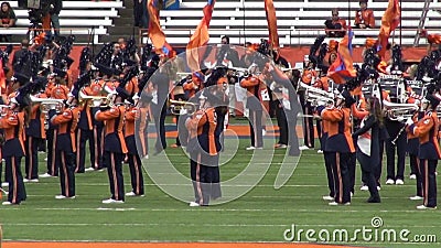 Marching Band, Music Performance Stock Footage - Video of instrument ...
