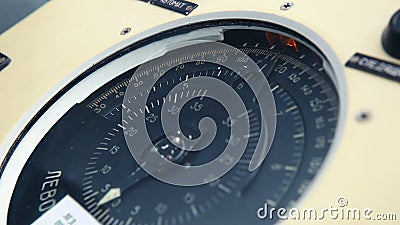 Marine Navigation Devices. Control Panel of Ship Stock Video - Video of ...