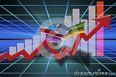 Marketing Business Sales Graph Stock Photography - Image: 4032422