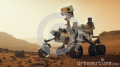 Mars Perseverance Rover Is Exploring Surface Of Mars,Space Exploration ...