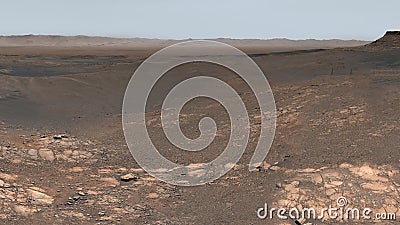 Mars Surface Panorama in High Resolution. Elements of this Video ...