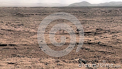 Mars Surface Panorama in High Resolution. Elements of this Video ...