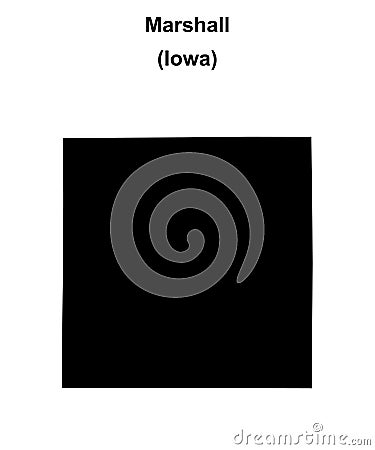 Marshall Outline Map Cartoon Vector | CartoonDealer.com #360776993