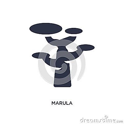 Marula Icon On White Background. Simple Element Illustration From ...