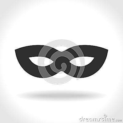 Mask Incognito Black Icon Cartoon Vector | CartoonDealer.com #152808689