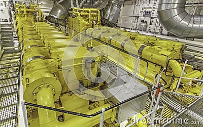 Engine room stock photo. Image of flooring, meter, diesel - 12119400