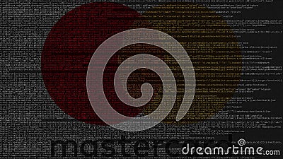 MasterCard Logo Made of Source Code on Computer Screen. Editorial ...