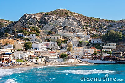 Matala. Creta, Grecia Fotografia Stock - Immagine: 38937379