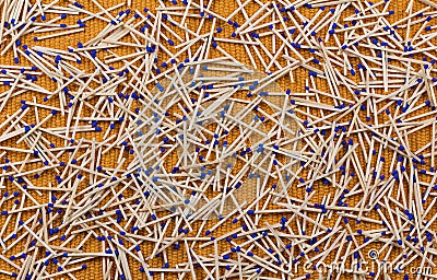 Matches Lying In Layer The Whole Frame Stock Image | CartoonDealer.com ...