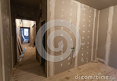 Material for Repairs in an Apartment is Under Construction, Remodeling ...