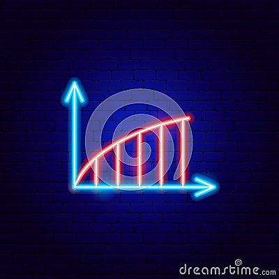 Math Function Graph Neon Sign Vector Illustration | CartoonDealer.com ...