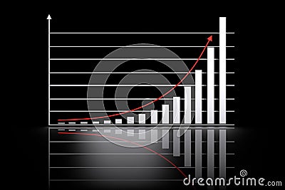 Mathematical Exponential Growth Function Stock Illustration ...