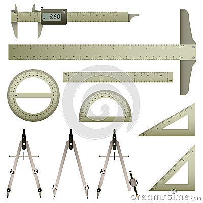Mathematics Measurement Instrument Royalty Free Stock Photos - Image ...