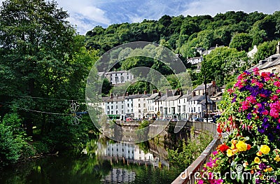 Matlock Bath And River Derwent Royalty Free Stock Photography - Image ...