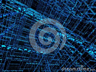 Matrix Royalty-Free Cartoon | CartoonDealer.com #1854698