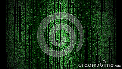 Matrix Dropping Code. Virus Danger. Interesting Background Sci-fi ...
