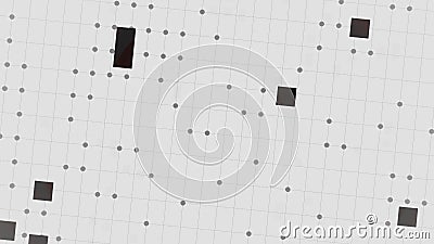 Matrix Sci-Fi Grid in Geometry Illustration Abstract 3d Render ...