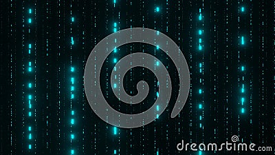 Binary Code Background. Cloud Computing, IOT and Artificial Intelligence AI Concept Stock Video ...