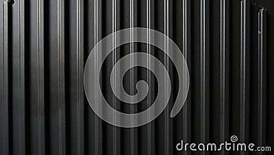 Matte Black Corrugated Rubber Texture With Deep Vertical Ridges Stock ...