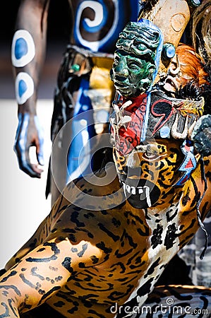 Mayan Ancient Warriors Editorial Stock Photo - Image: 22339578