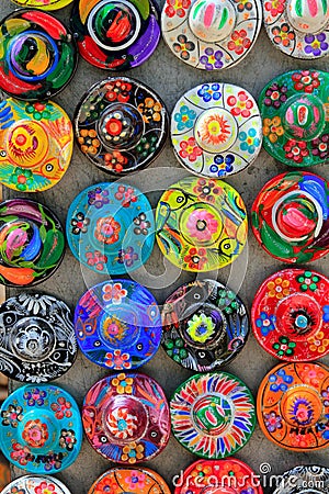 Mayan Mexico Handcrafts Traditional Hat Royalty Free Stock Photos ...