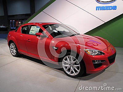 Mazda RX-8 Sports Car Editorial Stock Image - Image: 18111524