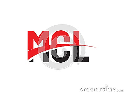 MCL Letter Initial Logo Design Cartoon Vector | CartoonDealer.com ...