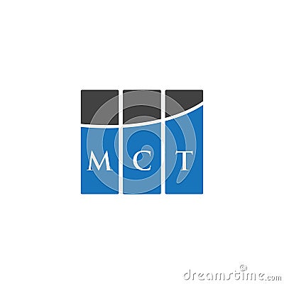 MCT Letter Logo Design On WHITE Background. MCT Creative Initials ...