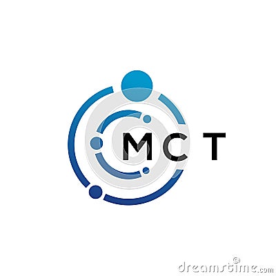 MCT Letter Technology Logo Design On White Background. MCT Creative ...