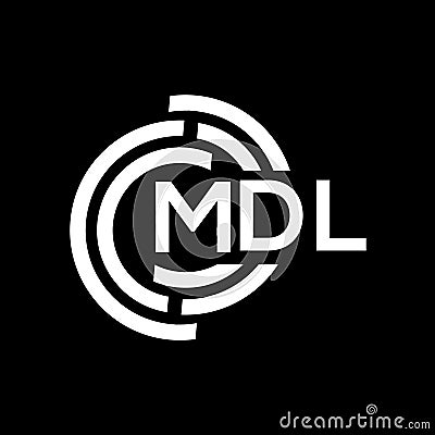 MDL Letter Logo Design. MDL Monogram Initials Letter Logo Concept. MDL ...