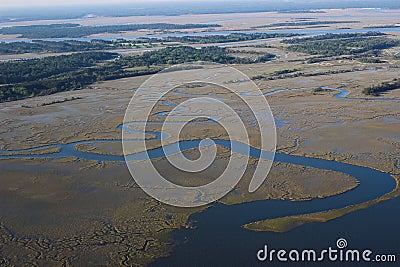 Meandering River Delta Royalty Free Stock Photo - Image: 2300035