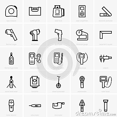 Measuring Instruments Vector Illustration | CartoonDealer.com #55340384