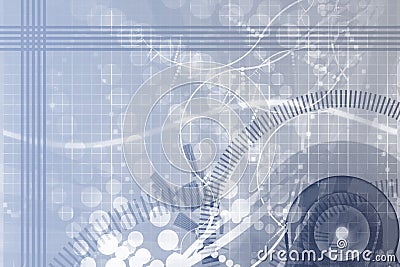Mechanical Engineering Science Abstract Background Stock Image - Image ...