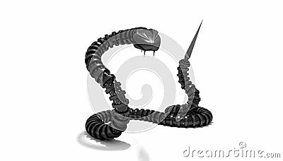 Mechanical Snake Stock Photo | CartoonDealer.com #44741838