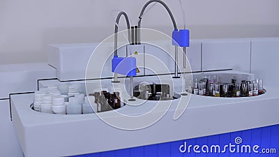 Medical Automatic Robotic Analyzer of Human Biological Material Stock ...