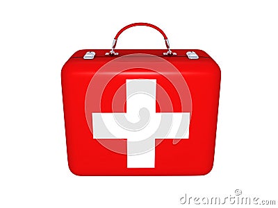 Medical Red Box With White Cross Stock Image | CartoonDealer.com #20895337