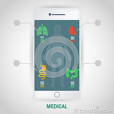 Medical Technology Cartoon Vector | CartoonDealer.com #76645949