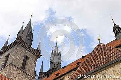 Medieval Castle Roof Royalty Free Stock Image - Image: 3011386