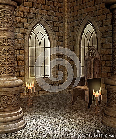 Medieval Chamber 2 Stock Image - Image: 11618651