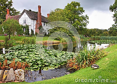 Medieval English Manor Farmhouse Royalty Free Stock Images - Image ...