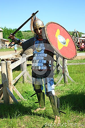 Medieval Knight In Full Armor Stock Photography | CartoonDealer.com ...