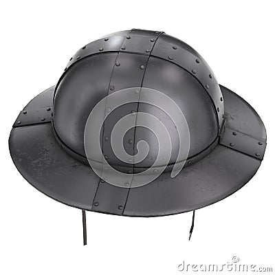 Medieval Knight Kettle Hat Helmet Stock Photo | CartoonDealer.com ...