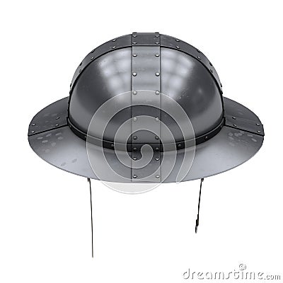 Medieval Knight Kettle Hat Helmet Stock Photography | CartoonDealer.com ...